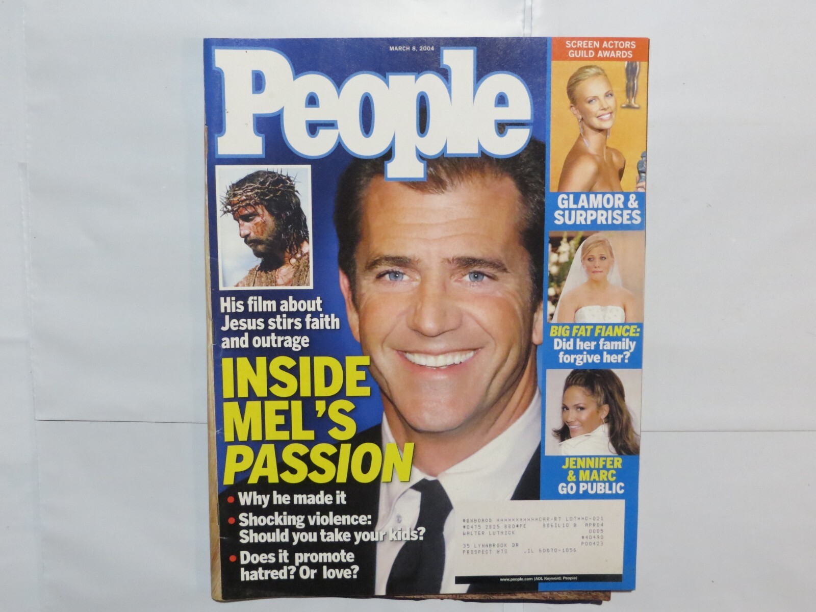People Magazine - March 8, 2004 - Mel Gibson: Passion of Christ BF | eBay