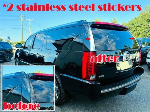 fit:07-14 Cadillac Escalade Rear Window Pillar Post Trim Cover Accent ...