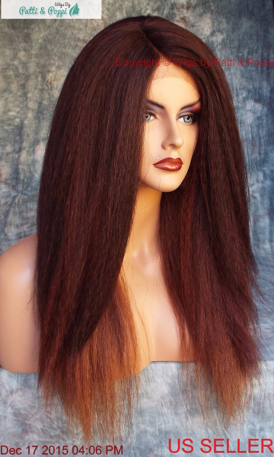 LACE FRONT LONG STRAIGHT YAKI TEXTURE OM23033 GORGEOUS STYLE USA SELLER ...