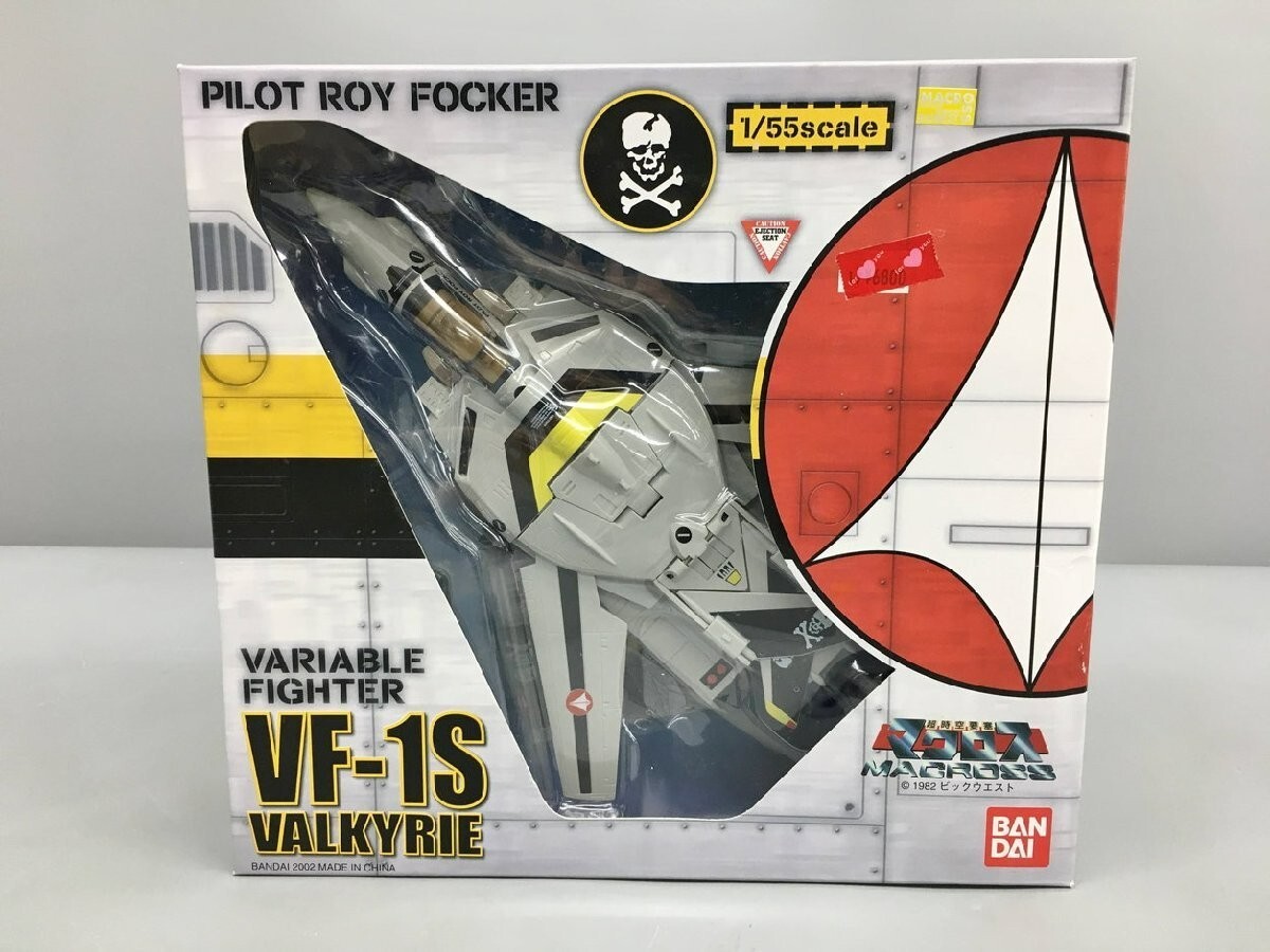 Bandai Macross Robotech Valkyrie VF-1S Roy Focker 1/55 Action Figure ...