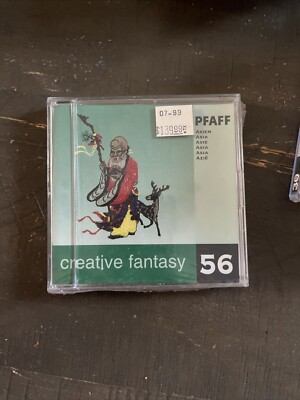 ASIA #56 Pfaff Creative Fantasy Embroidery Card - 7560 7562 7570 & 2140 ...