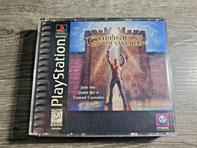 Chronicles of the Sword (Sony PlayStation 1, 1996) PS1 Complete W ...