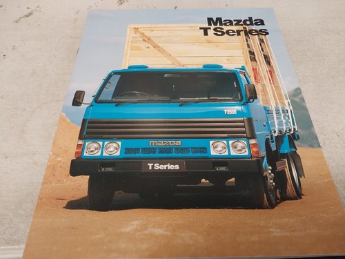 Aug 1986 MAZDA T SERIES TRUCK Australian Sales Brochure | eBay Australia