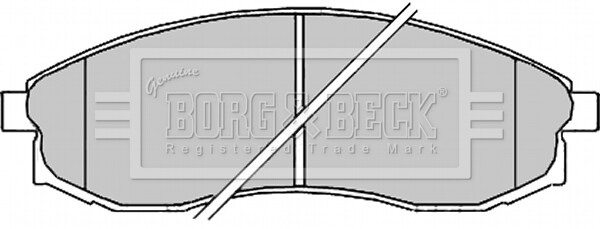 Brake Pads Set Front Torq Fits Mitsubishi L200 2.0 2.4 D 2.5 TD 3.0 ...