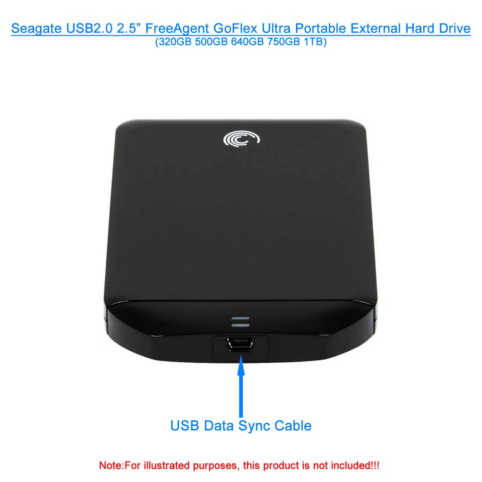 USB Cable Seagate FreeAgent GoFlex Ultra Drive 320GB 500GB 640GB 750GB ...