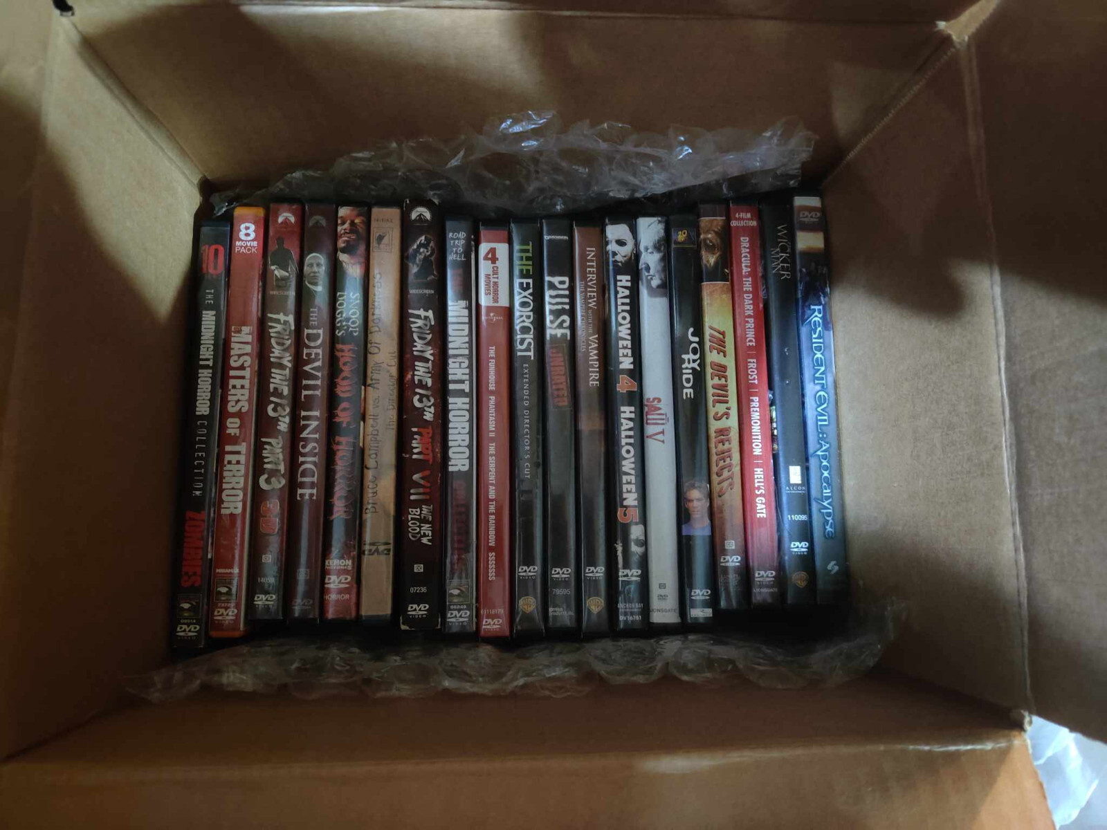 HORROR DVD COLLECTION - Slasher Lovers' Special (see description for ...