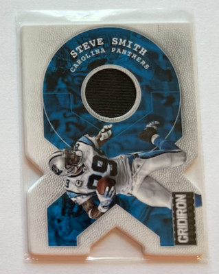 Steve Smith 2012 Gridiron Patch Jersey Xs Parallel #'d /199 Panthers | eBay