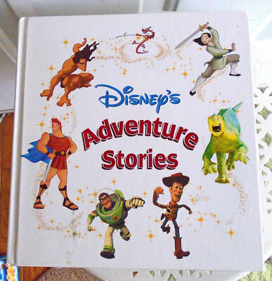 Disney's Adventure Stories -Large DELUXE Childrens illustrated hb book ...