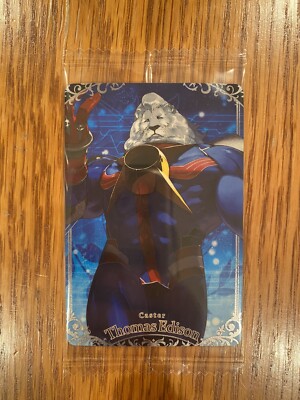 Fate Grand Order FGO Wafer Card Series 4 Caster Thomas Edison | eBay