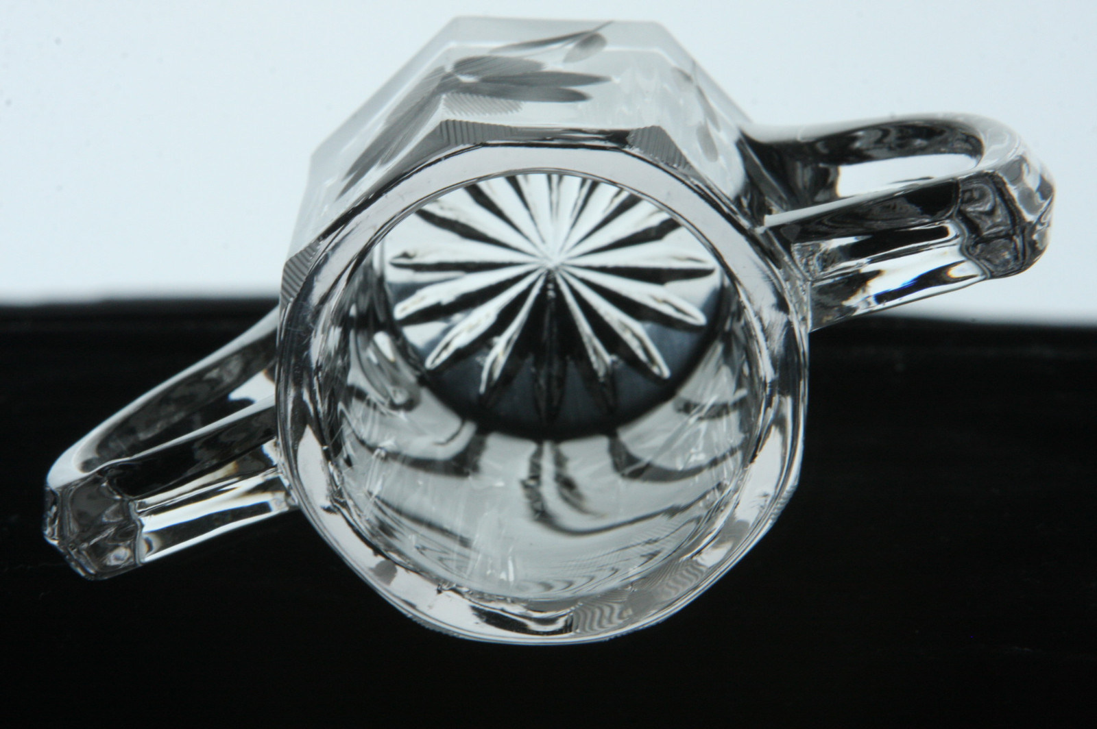 DUNCAN MILLER ANTIQUE CUT GLASS CRYSTAL GABLE # 54 PATTERN TOOTHPICK ...