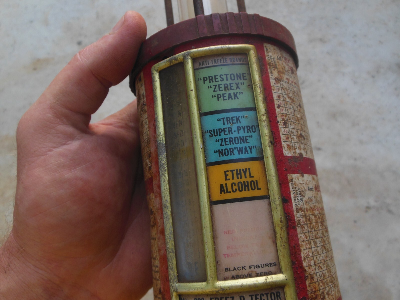 Vintage No. 808 Freeze-D-Tector E. Edelmann & Co Automobile Tractor | eBay