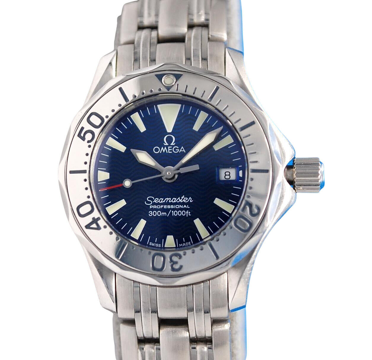 OMEGA Seamaster Blue Women's Watch - 2285.80.00 for sale online | eBay
