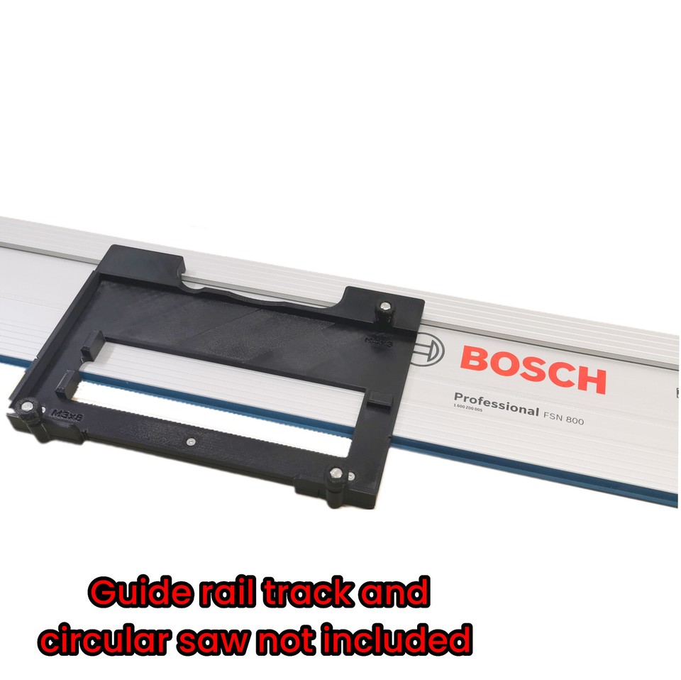 Bosch Adaptor base Circular Saw 165mm to guide rail track Made in UK ...