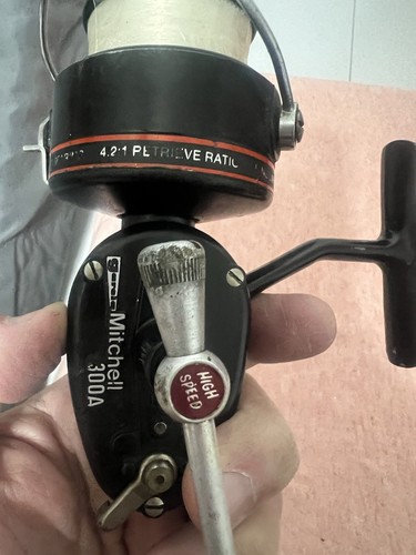 VINTAGE GARCIA MITCHELL 300A Spinning Reel Made in France | eBay