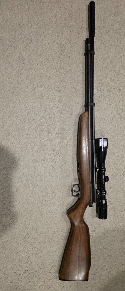 Super Rare Tuned Benjamin Discovery .22 Cal. PCP W/ Modererator & Free ...