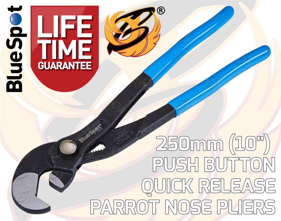 Parrot Nose Locking Mole Grip Vice Plier Quick Release 250mm Push ...