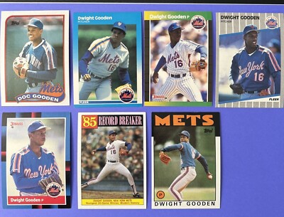 DWIGHT GOODEN DOC GOODEN BASEBALL CARD LOT NY METS - Superstar | eBay