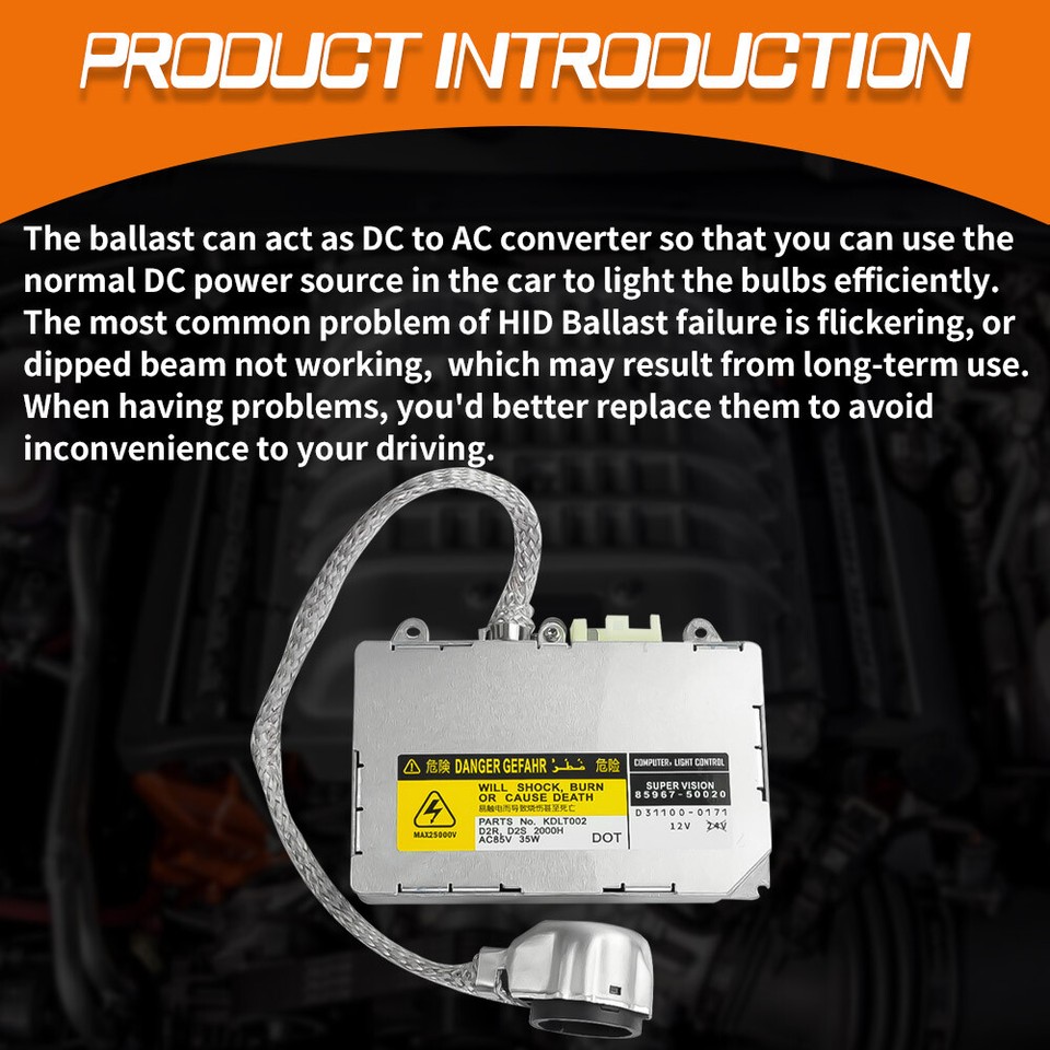 HID Xenon Headlight Ballast Control Module for Toyota Lexus IS300 US ...