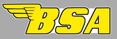 BSA script sticker vinyle laminé | eBay