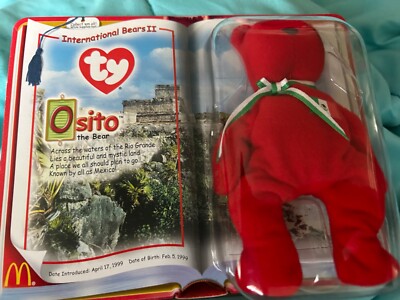 Osito ty beanie bear highly collectible new in box | eBay