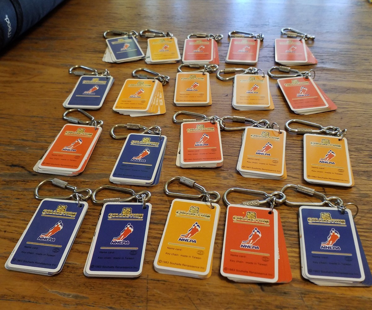 NHL Team Key Ring 1983. Complete Set. | eBay