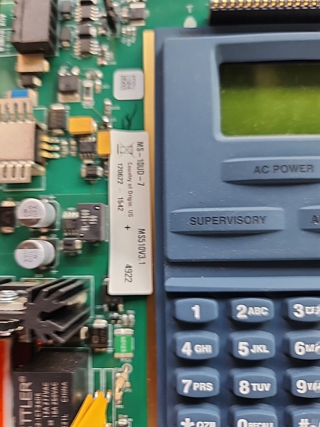 Fire-Lite MS-10UD-7 Zone Fire Alarm Control Panel BOX sold asis ...