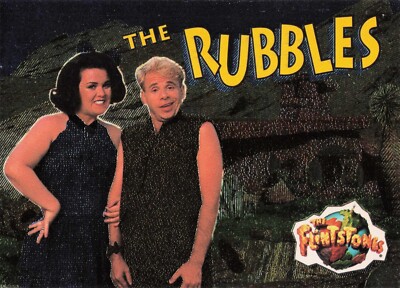 1993 Topps Flintstones Movie Flint-Foil Insert Card #2 The Rubbles | eBay