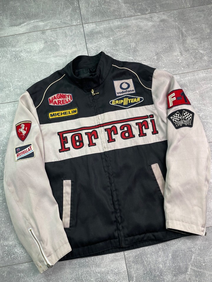 Ferrari Racing Vintage Formula 1 Jacket | eBay