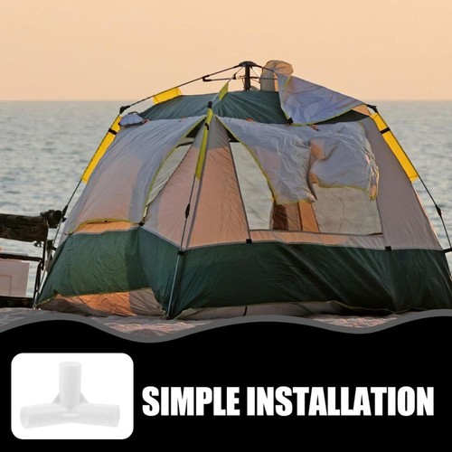 10Pcs Plastic Tent Pole Connector Three-Way Connector Tent Accessories ...