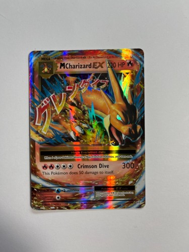 Mega M Charizard EX Flashfire 107/106 Holo Secret Rare Pokémon TCG | eBay