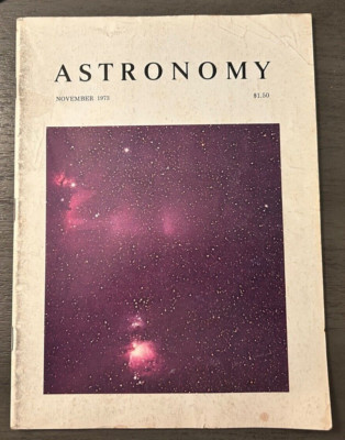 Astronomy Magazine November 1973 | eBay