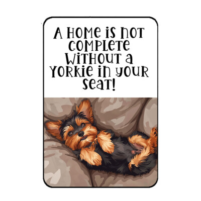 Yorkie Dog Fridge Magnet Spoiled Dog Yorkshire Terrier Collectible ...
