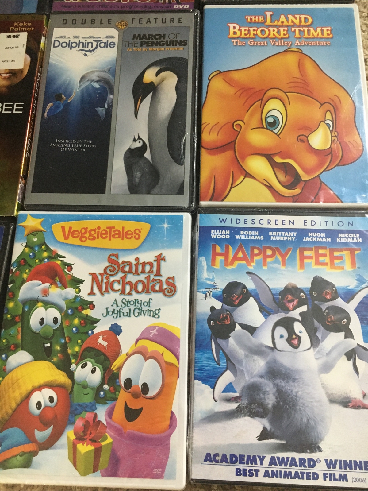 Kids DVD Lot Of 10 All New Sealed Childrens Veggie Tales Caillou ...