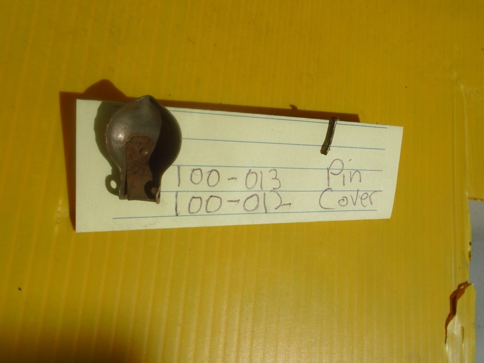 Bultaco USED Steering Lock Cover & Pin #100-012 & #100-013 | eBay