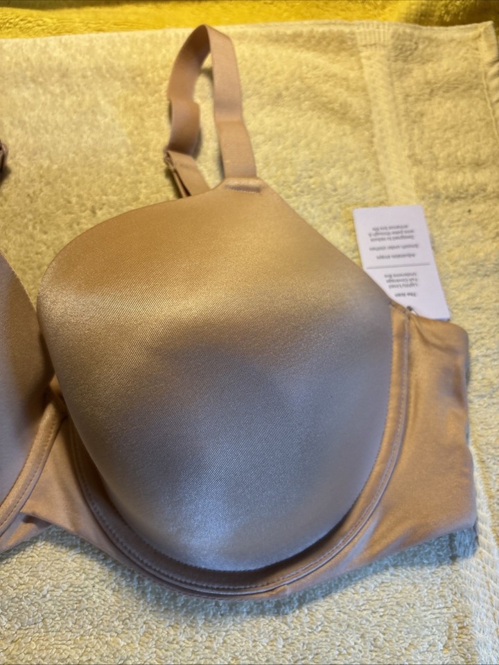 Auden Bra Womens Size 38D The Icon Full Coverage Lightly Lined T-Shirt ...