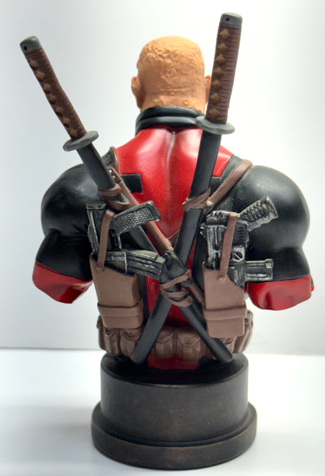 DEADPOOL Unmasked - RANDY BOWEN Marvel Comics Mini-Bust #986 of 5000 (2 ...
