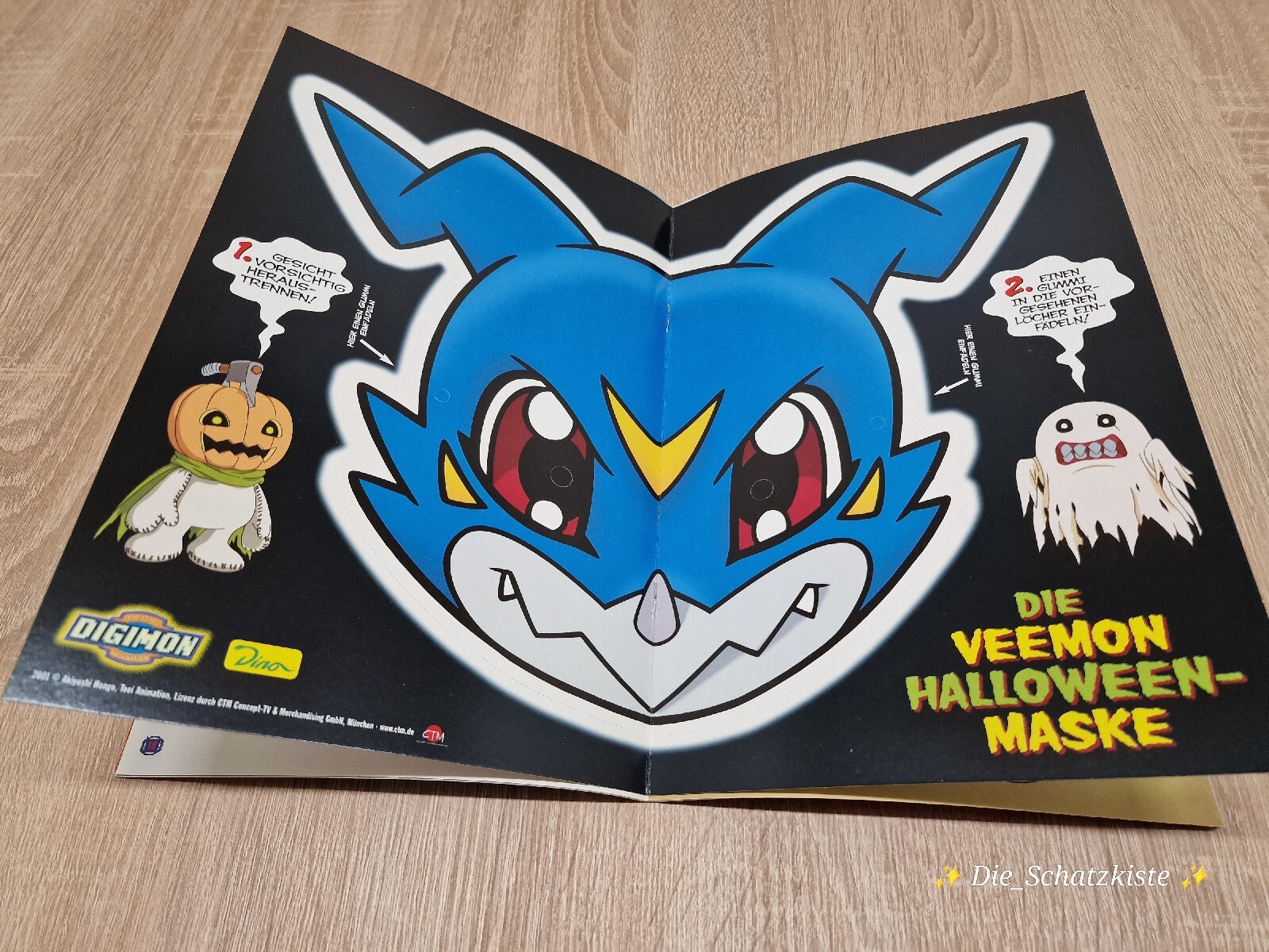 Digimon Comic - Heft Nr.24 inkl. Extra Halloween Maske / Dino Verlag ...