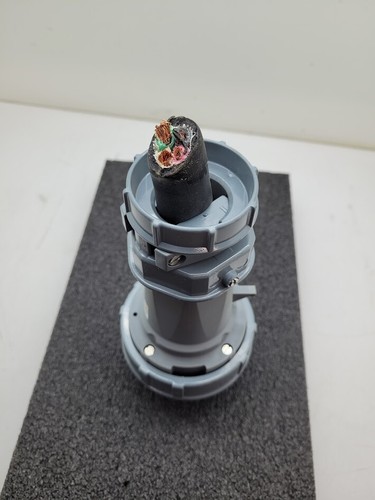 Mennekes ME460P9W Male Power Plug 4-Connector 4W 250V 60A ME460C9W ...