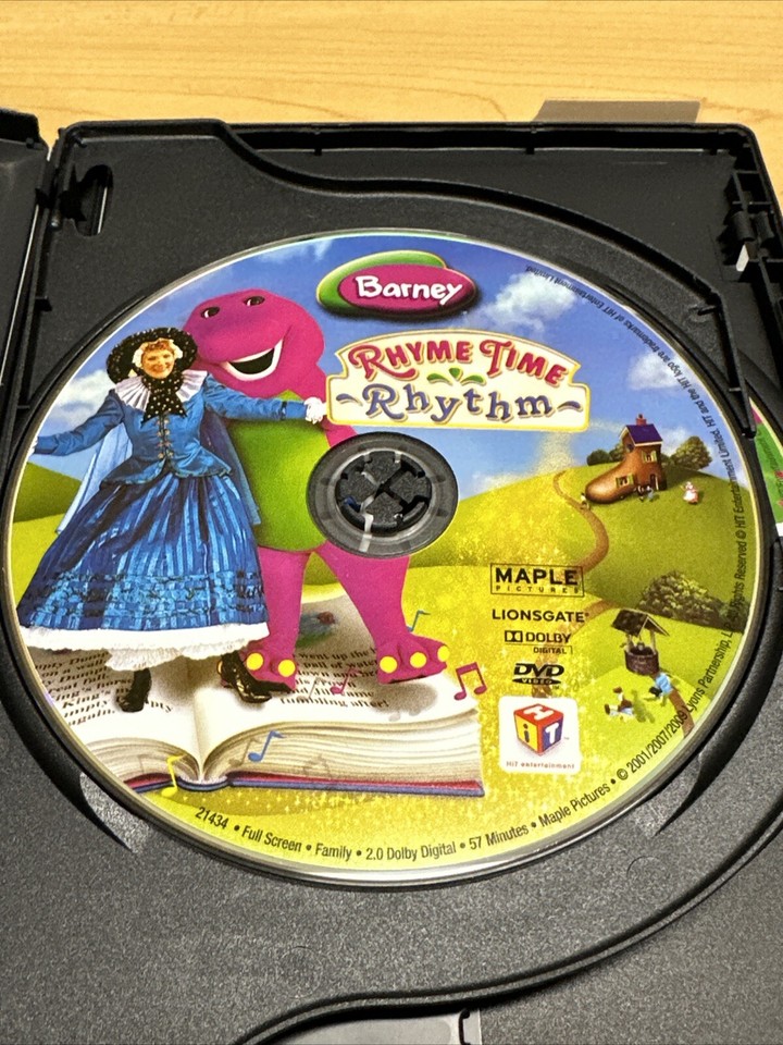 Kids’ Double Feature Barney: Rhyme Time Rhythm / Red, Yellow and Blue ...
