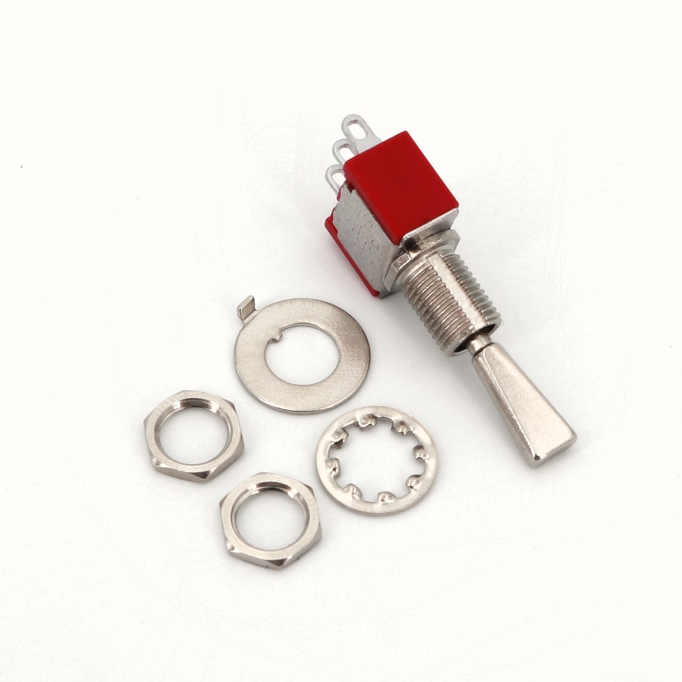 10Pcs SH T8014A-U Flat Handle 3-Pin Momentary MOM-OFF-MOM Mini Toggle ...