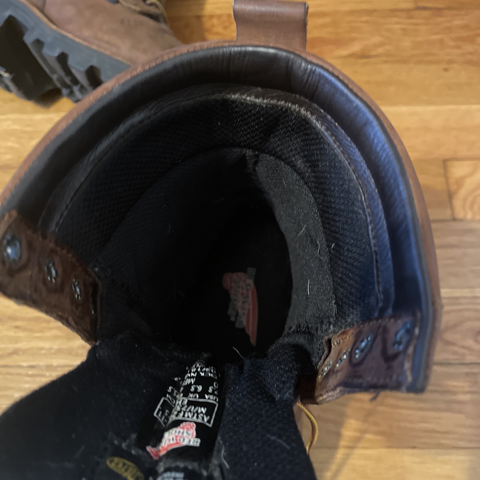 RED WING 4417 LOGGERMAX 9-INCH INSULTAED WATERPROOF LEATHER STEEL TOE ...