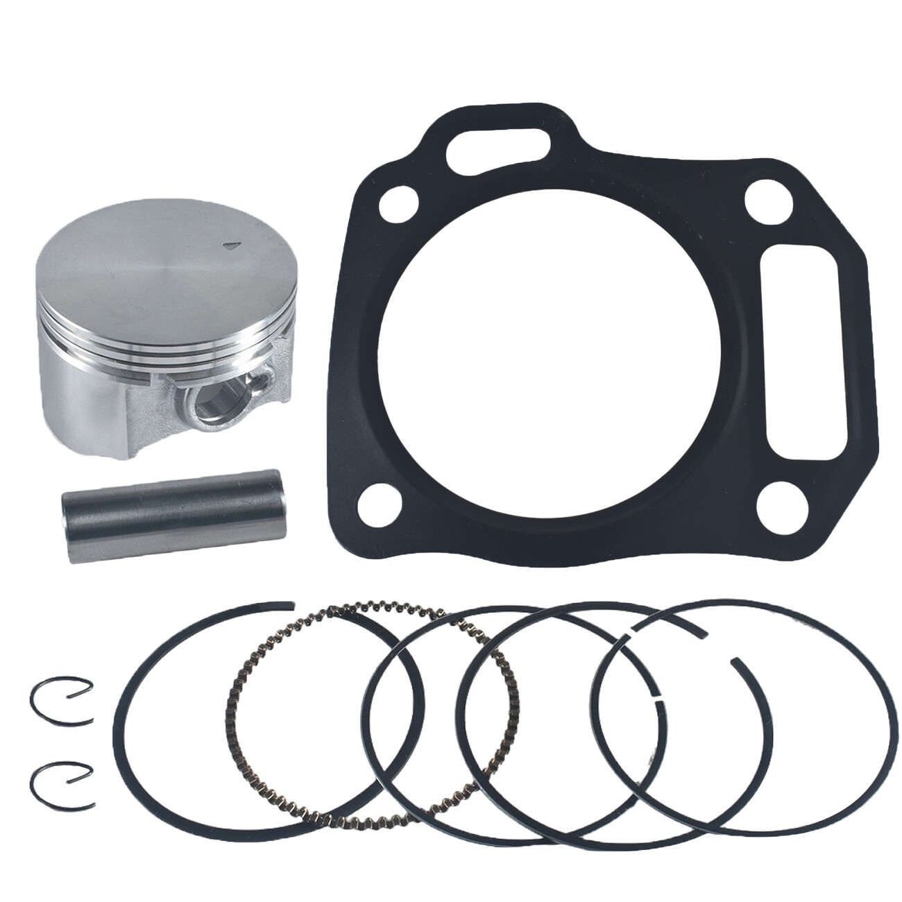 72mm Piston Flat Top Race For Predator 236cc 224cc +.080 (2.835) Bore ...