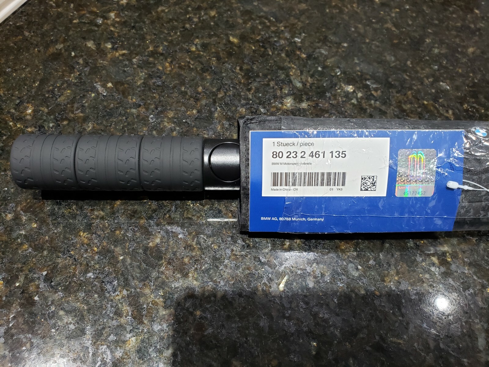 Genuine BMW Motorsport Umbrella - WHITE/BLACK 48" LARGE | 80232461135 ...