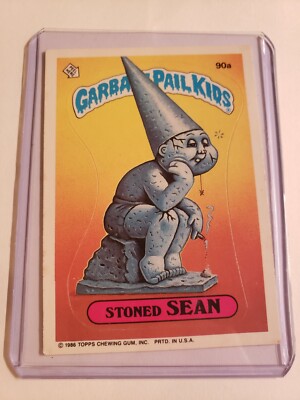 1986 Garbage Pail Kids GPK Series 3 90a Stoned Sean | eBay