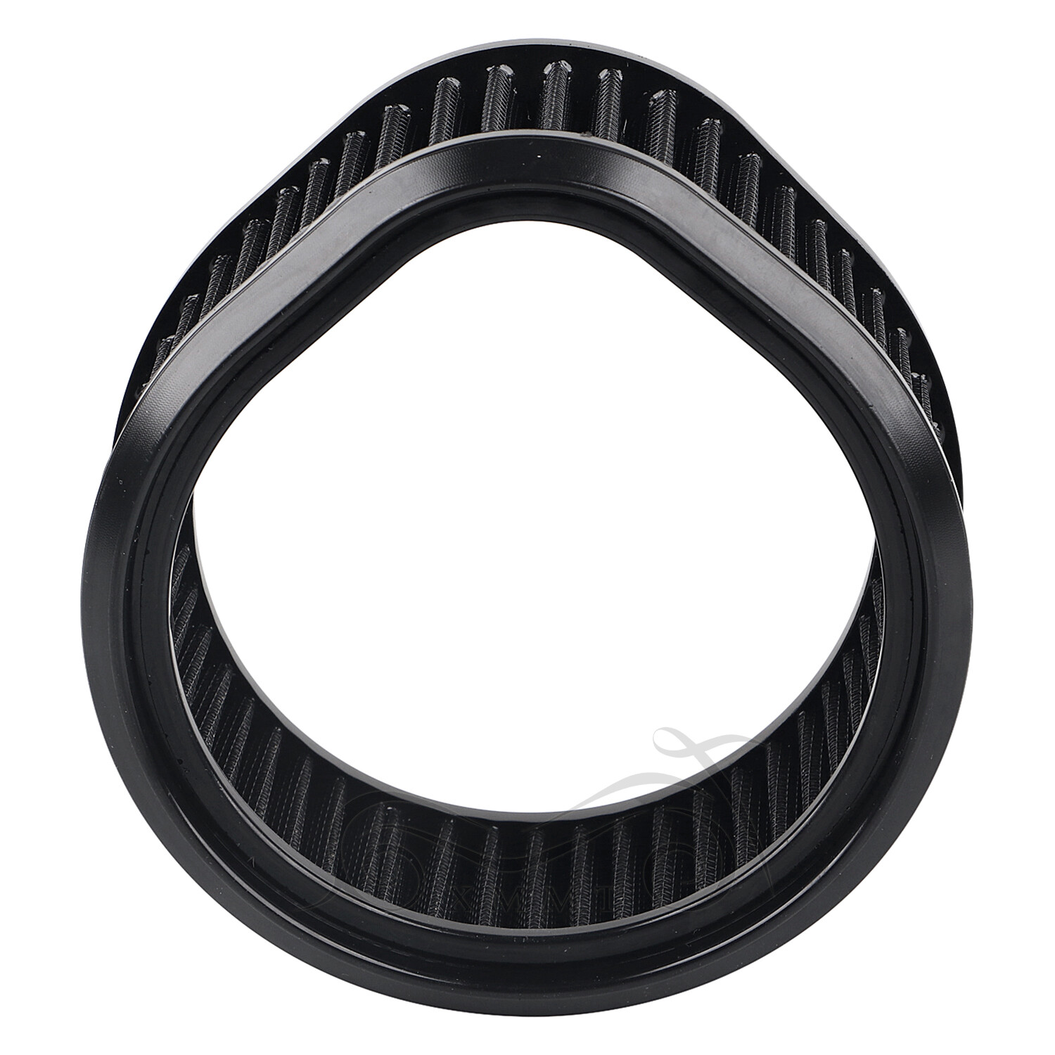 Black Air Filter Teardrop Air Cleaner For Harley Street Bob S&S Super E ...