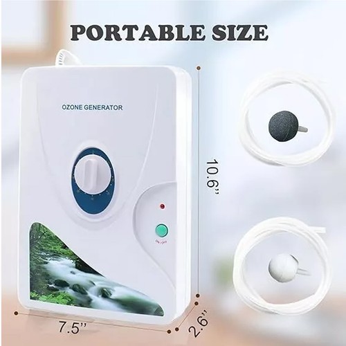 600mg/h Home Ozone Generator Ozonator Air Purifier Water Food ...
