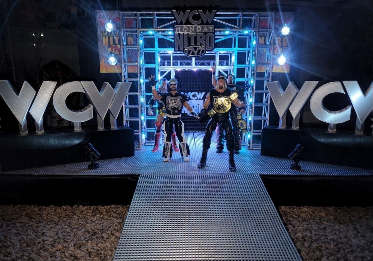 Logotipo Wcw Nitro Steam Workshop::WCW Thunder TBS Mat