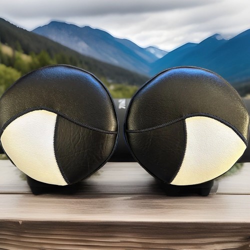 YAMAHA BANSHEE YFZ350 MARINE VINYL BLK HEADLIGHT COVERS ATV / PADDED ...