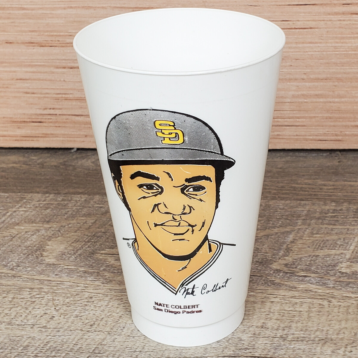 Nate Colbert Padres Collectible Cup 7Eleven 7-11 Slurpee Vintage ...
