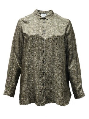 Marina Rinaldi Women's Green Bridget Viscose Shirt Size 18W/27 NWT | eBay